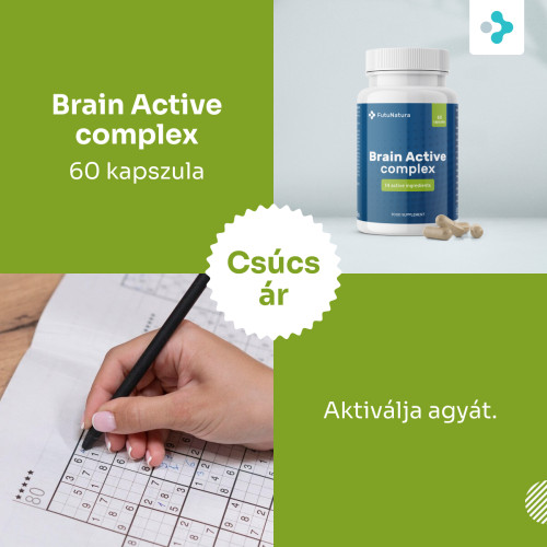 Brain Active complex - agy és koncentráció, 60 kapszula - FutuNatura.hu