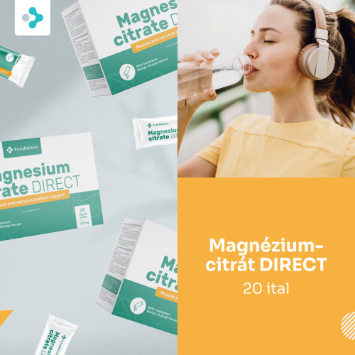 Magnézium-citrát DIRECT – ital, 20 ital - FutuNatura.hu