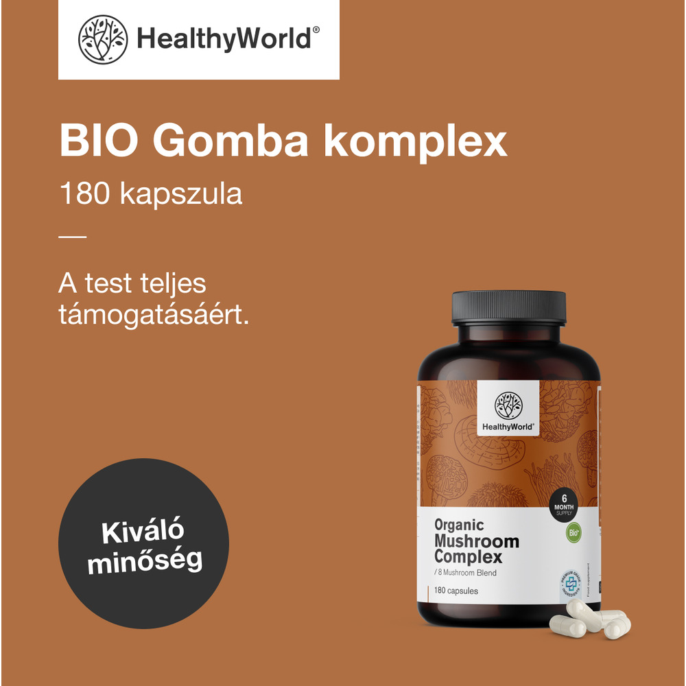BIO Gomba komplex, 180 kapszula - FutuNatura.hu