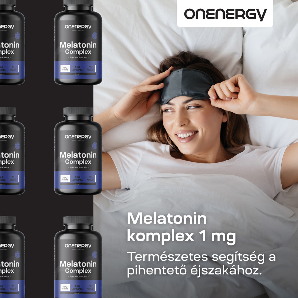 Melatonin komplex 1 mg, 400 tabletta - FutuNatura.hu