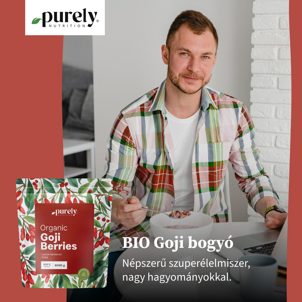 BIO Goji bogyó, 1000 g - FutuNatura.hu